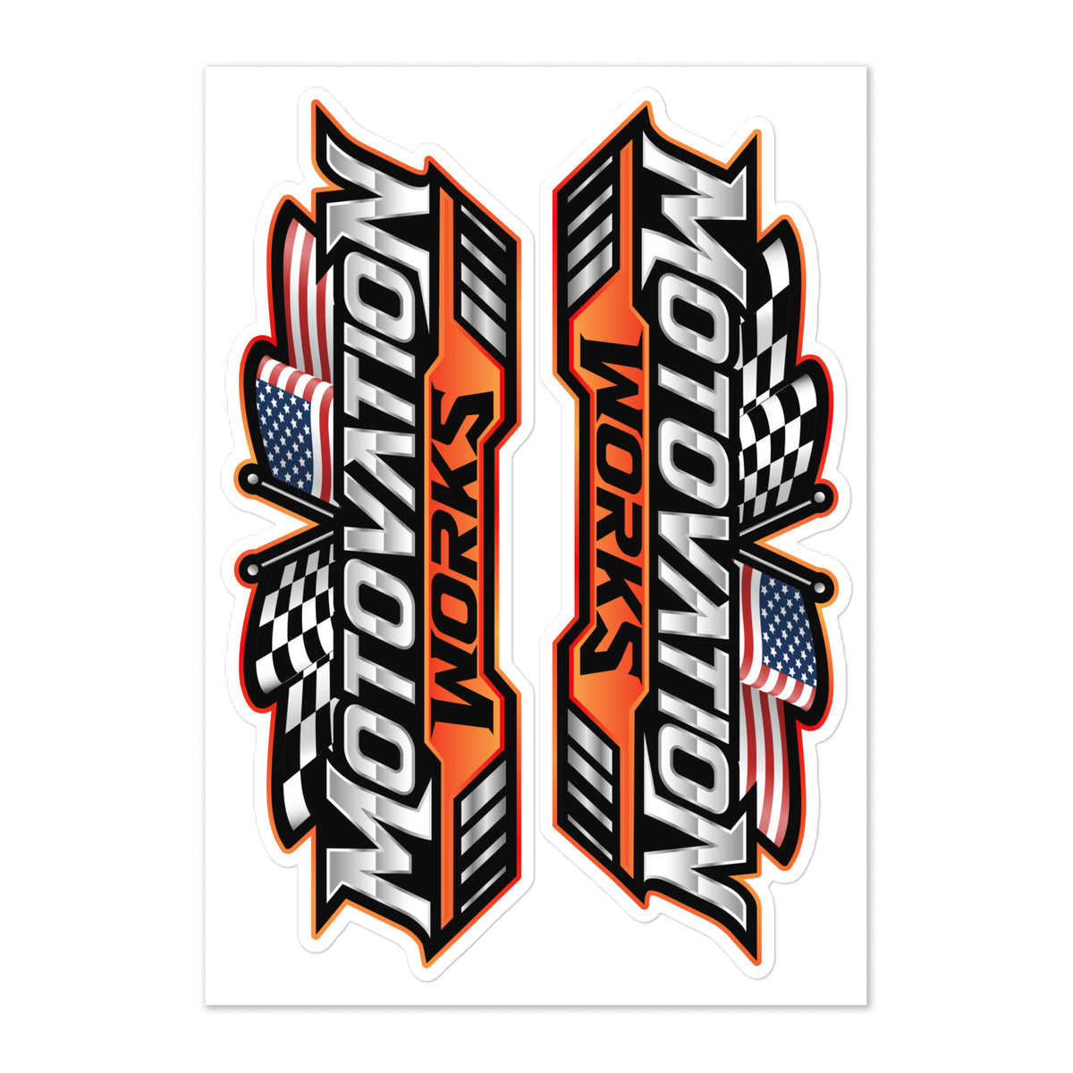MOTO NATION sticker sheet – Motovation Works